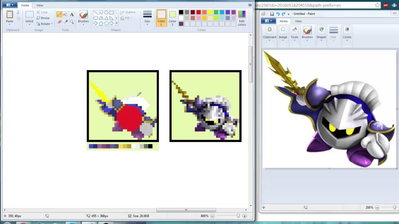 Meta Knight Sprites