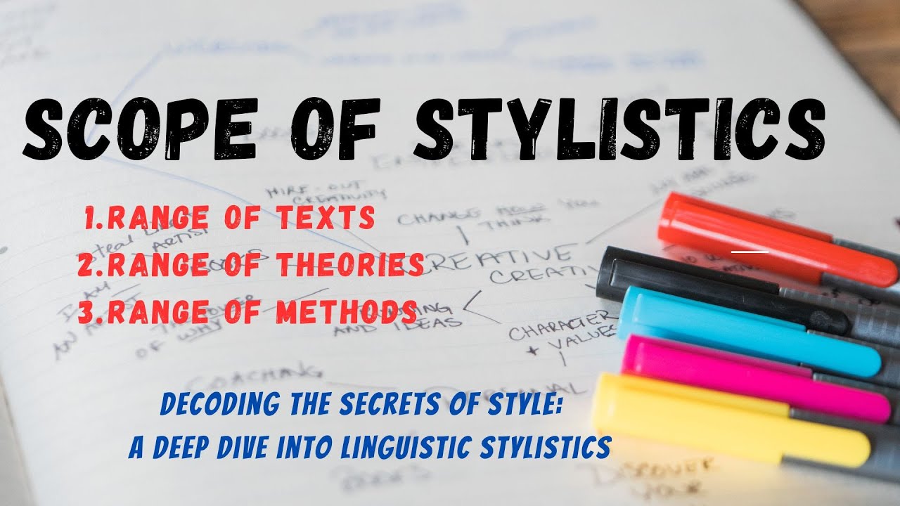 Scope of Stylistics | Lecture 04 | Hindi - YouTube
