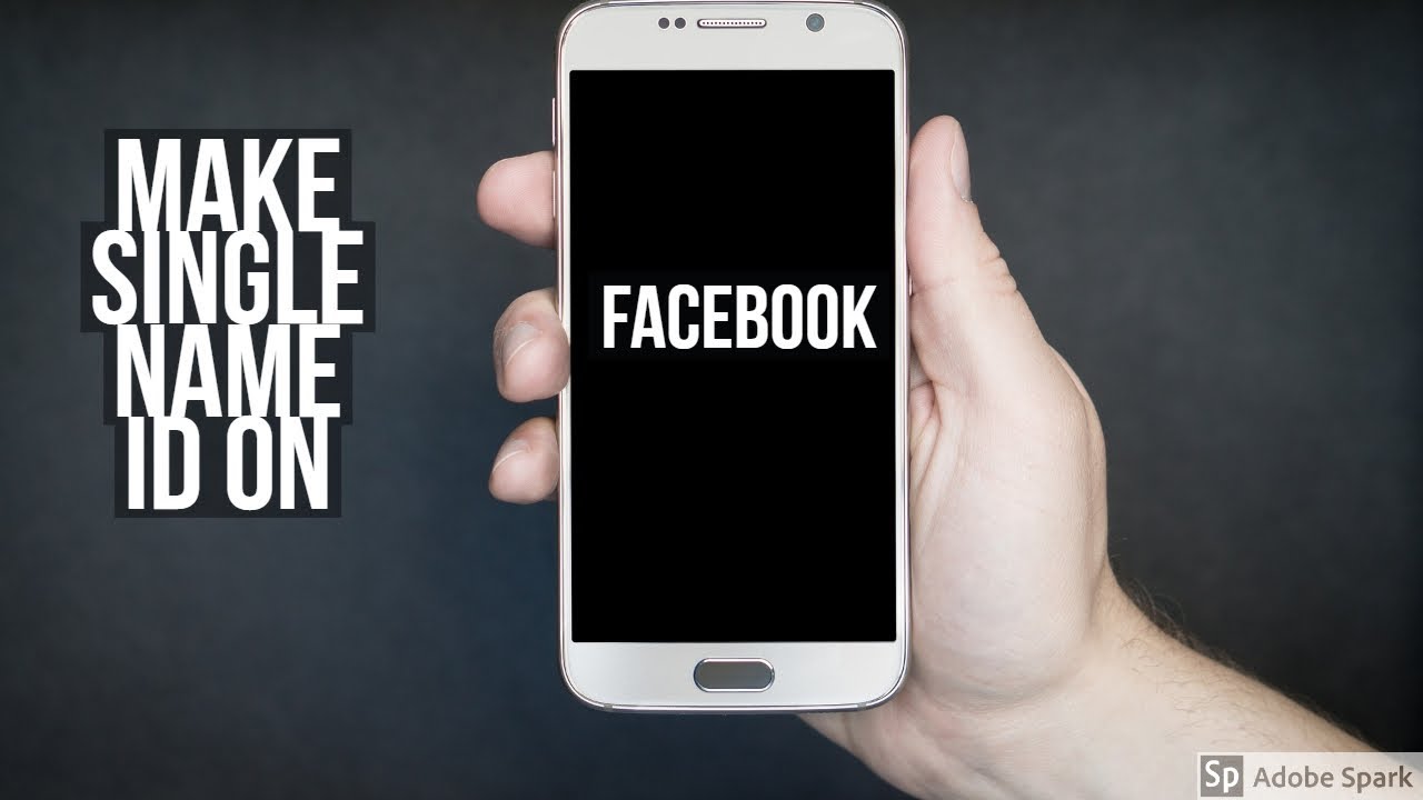 HOW TO MAKE SINGLE NAME ID ON FACEBOOK. - YouTube