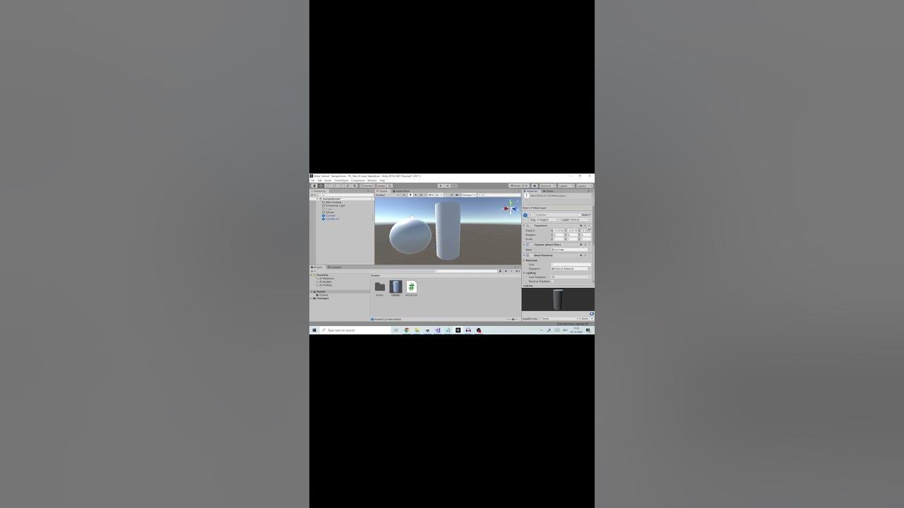 Unity 3D Prefabs - Usage, Creation, and Editing a Prefab from its Instances | #shorts - YouTube
