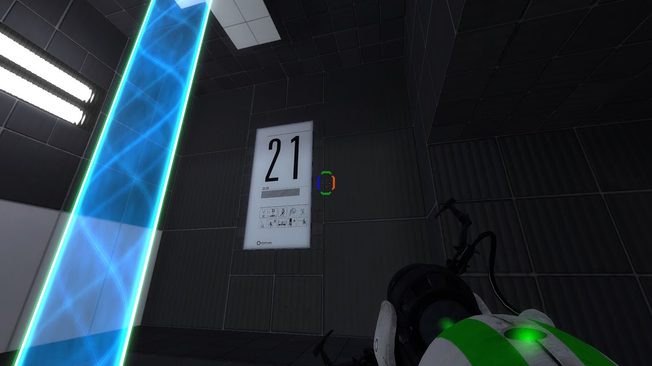 Portal 2 Reloaded 21 - 포탈 리로디드 스테이지 21 공략 - YouTube
