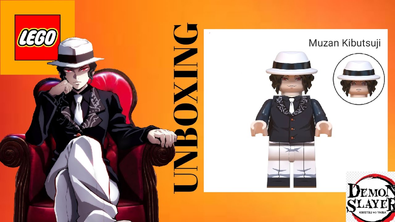 Unboxing and Rebuilding Kibutsuji Muzan Lego Minifigure From Demon ...