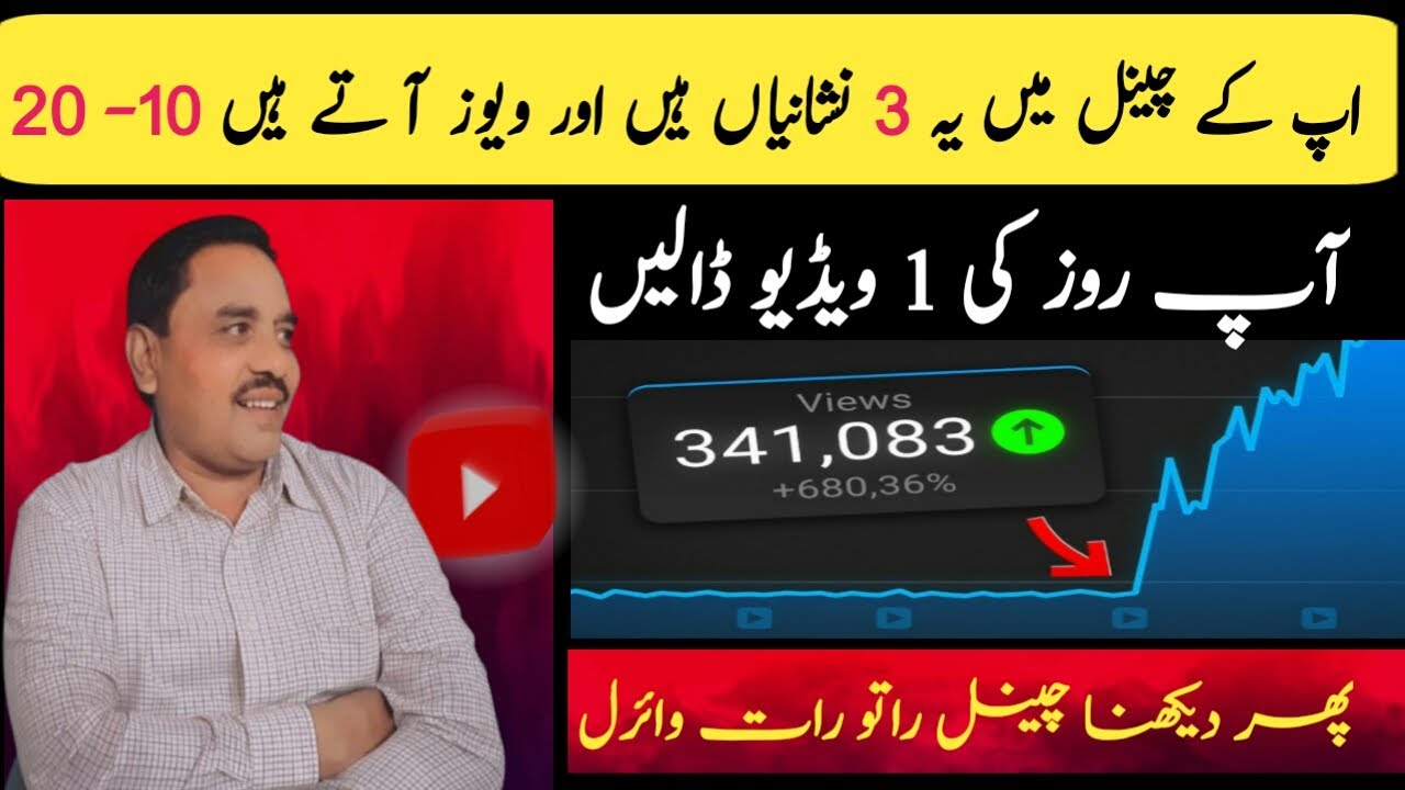 Daily Ke 1 video dalo aur channel ko Viral karo 🔥| Increase C T R ...
