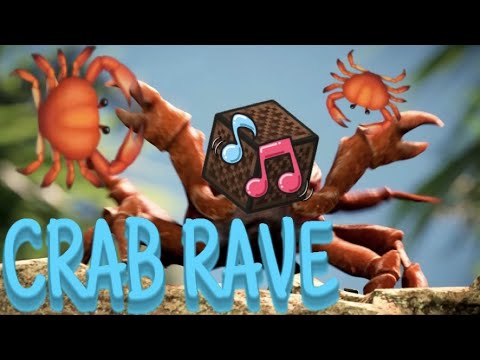 Making Noisestorm - Crab Rave using noteblocks in Minecraft - YouTube