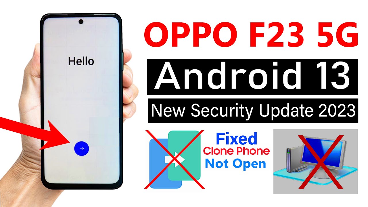 Oppo F23 5G FRP Unlock Android 13 Latest Update - (Without Computer ...