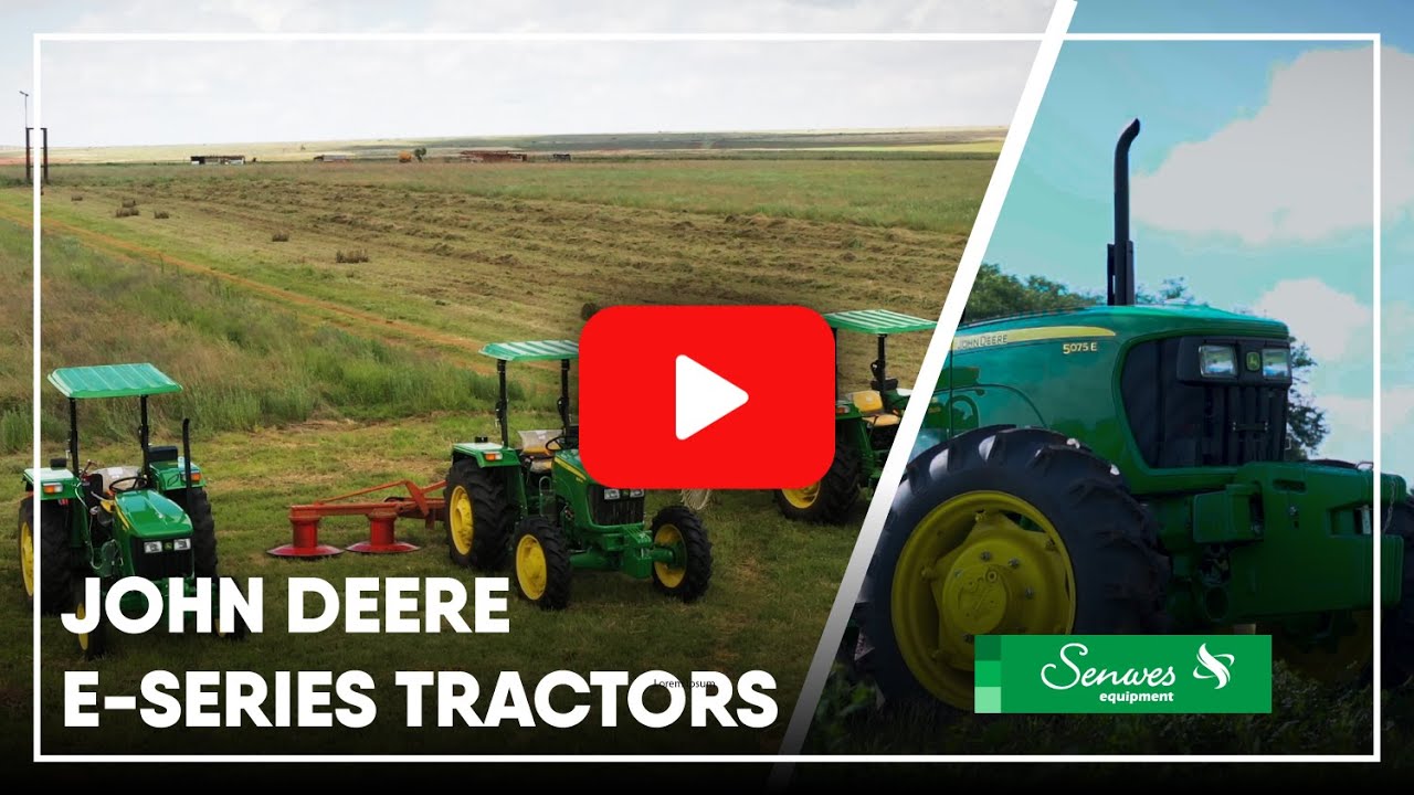 John Deere 5E Series Utility Tractors | Senwes Equipment - YouTube