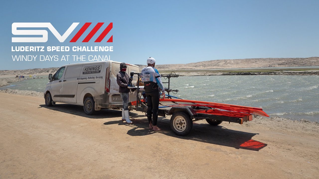 Luderitz Speed Challenge 2022 - high winds on the canal November 13 ...