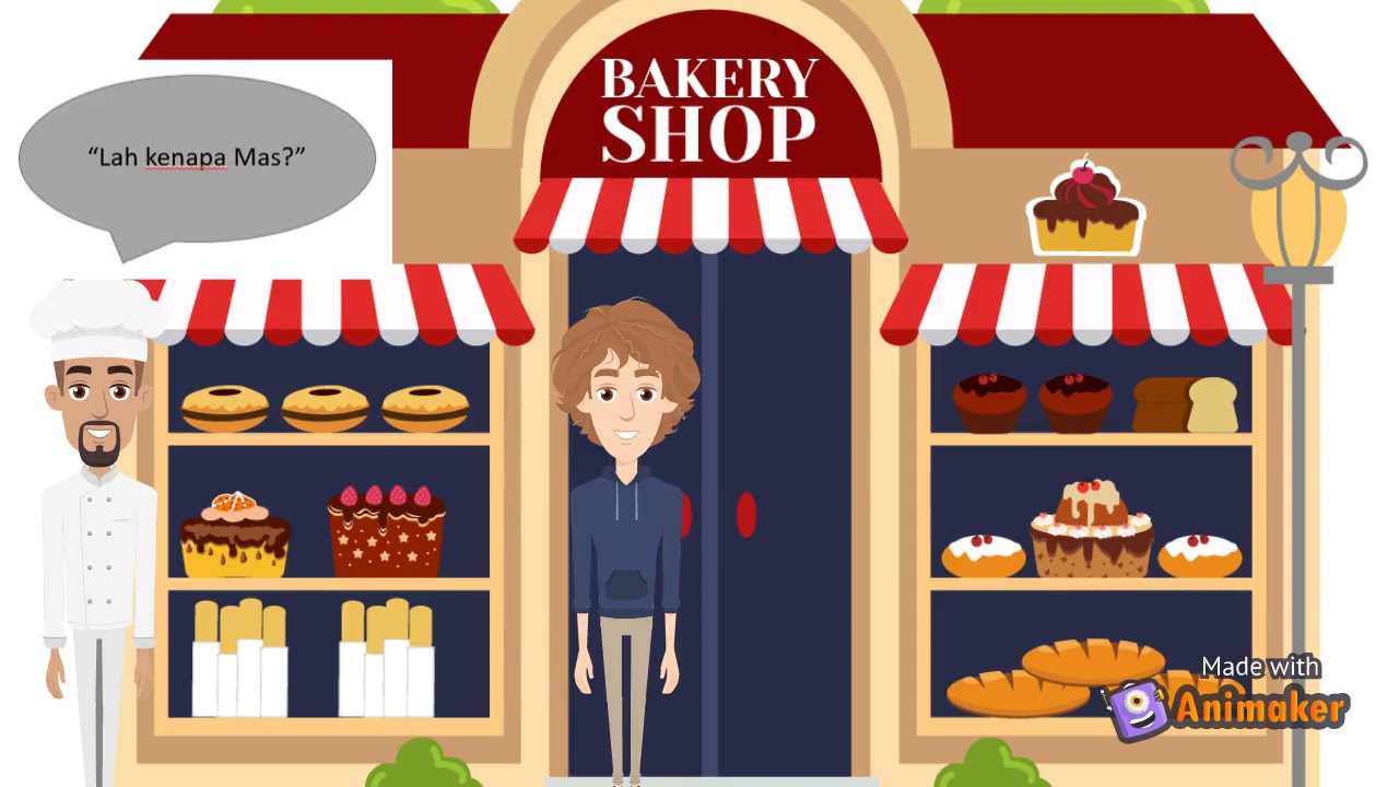 Animasi Anekdot "Abang Tukang Roti" - YouTube