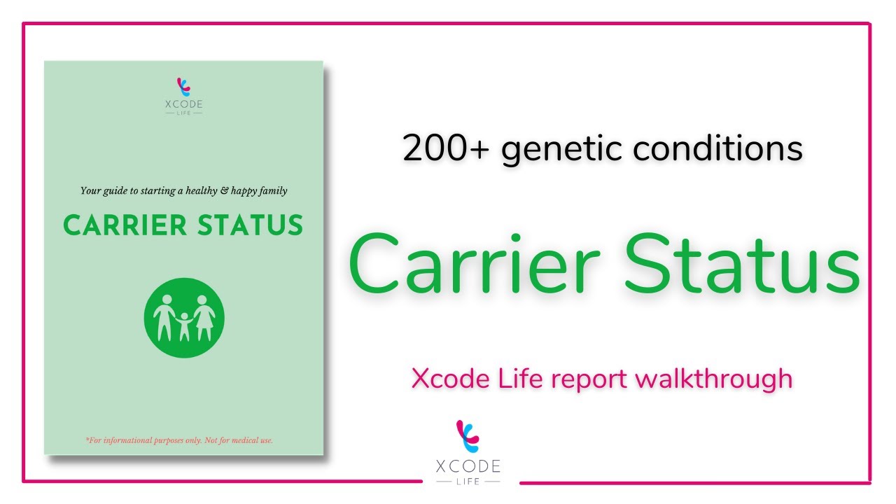 Know Your Carrier Status For Inherited Conditions Using your 23andMe ...