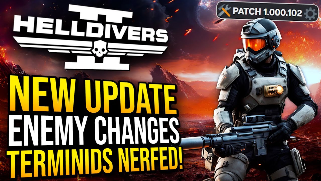 Helldivers 2 - New Update Nerfs Terminids! Bile Titan and Charger Changes! - YouTube