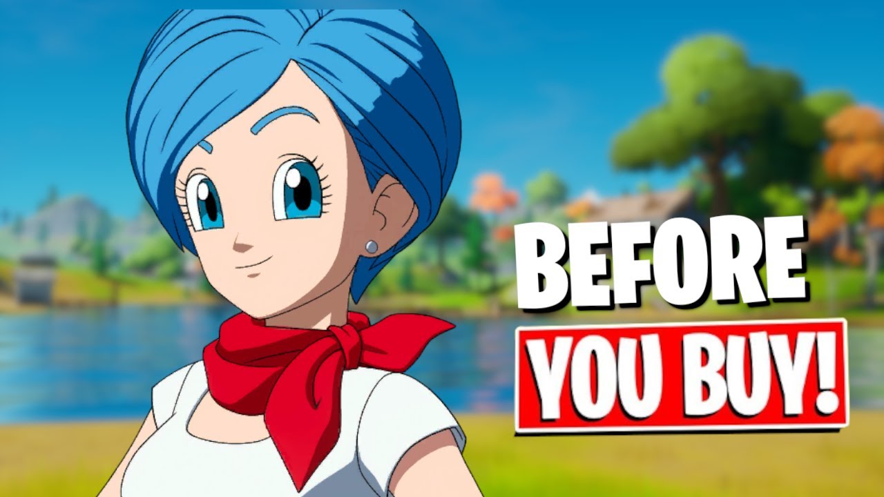 BULMA FORTNITE SKIN REVIEW - YouTube