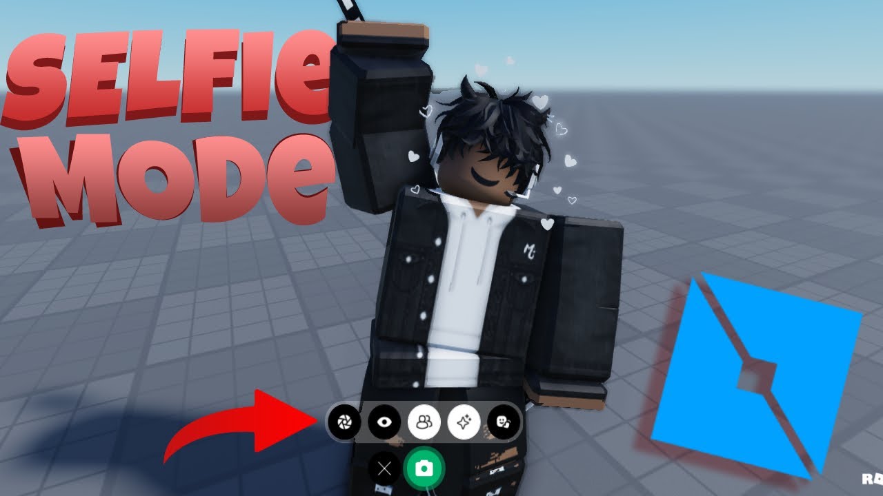 SELFIE MODE on ROBLOX! - YouTube