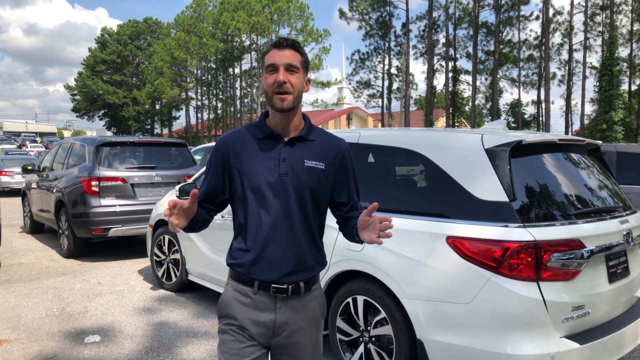 2019 Honda Odyssey for Heather from Cramer Hyde at Tameron Honda - YouTube