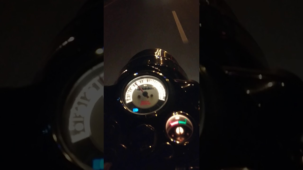 Bullet night ride fun - YouTube