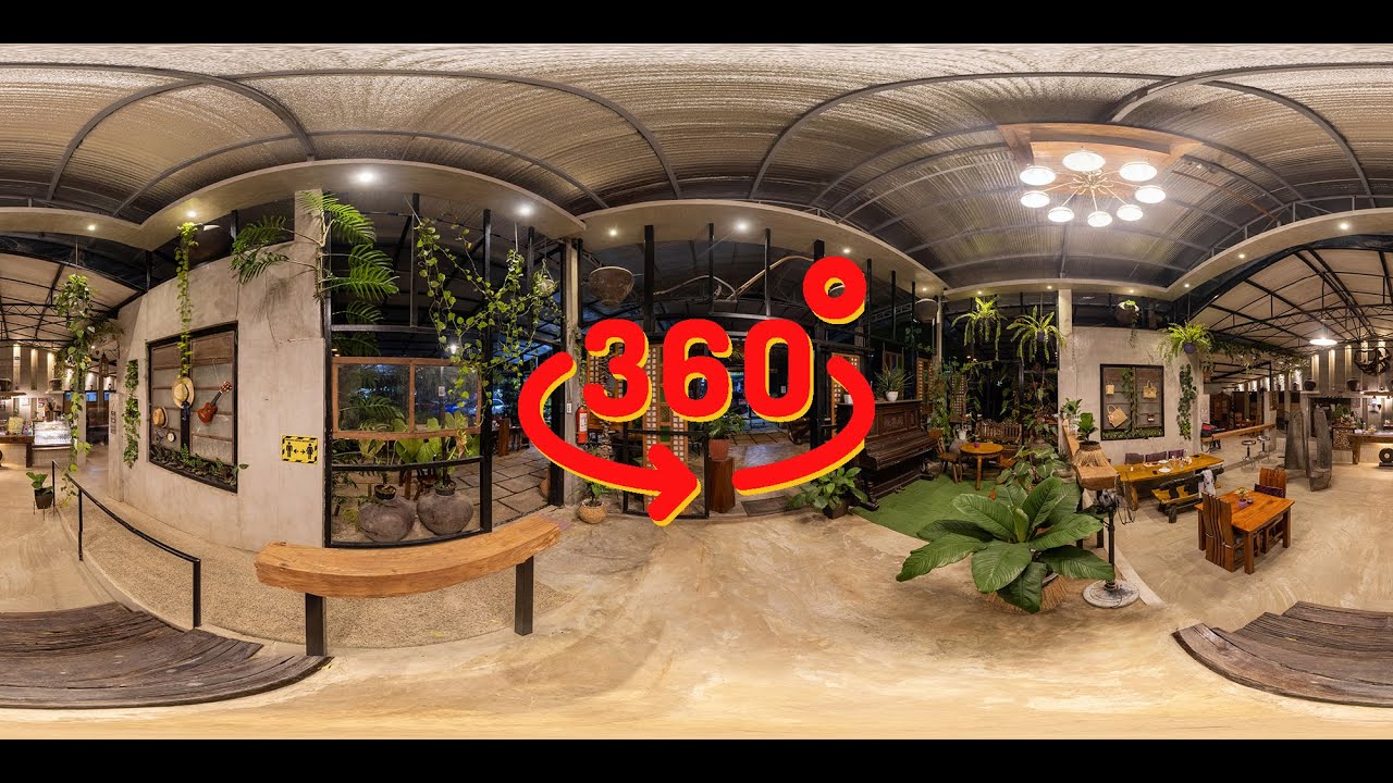 360° x 180° photo of Cafe Alea in Calamba, Philippines - YouTube
