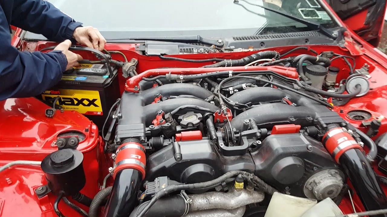 300zx Drift Build Episode 1.8 (First Fire Up) - YouTube