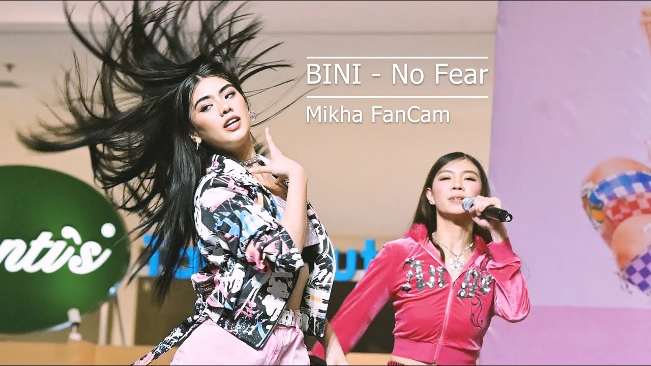 FanCam 」BINI - 'No Fear' (BINI Mikha FanCam 2023.03.24) - YouTube
