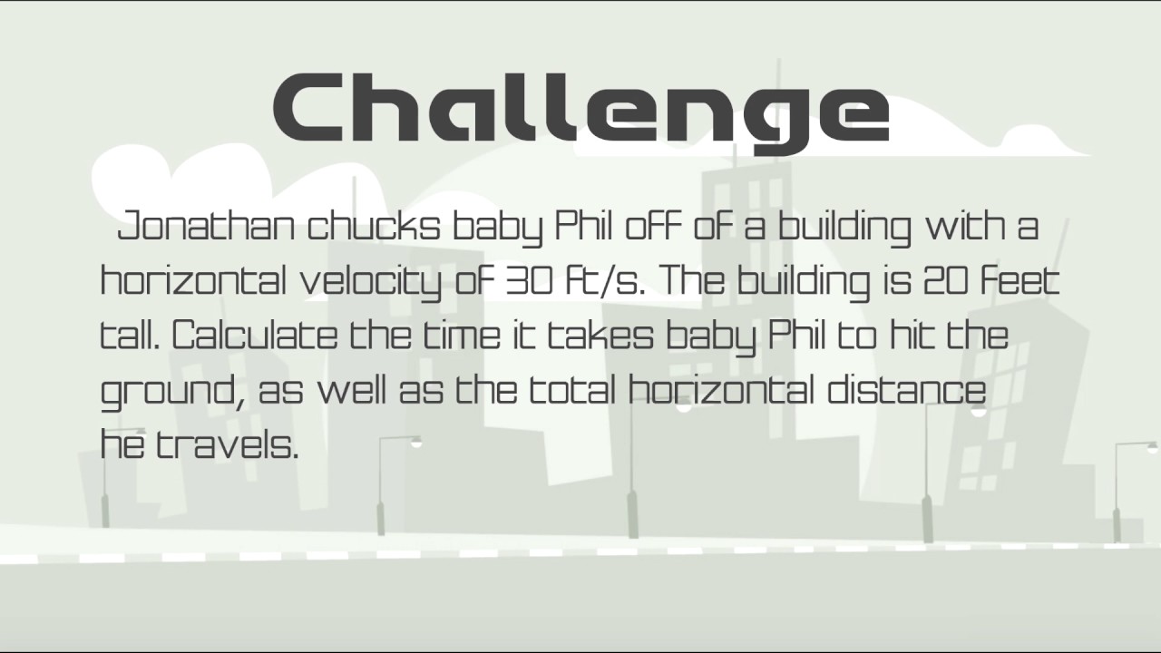 Motion in Space Math Project - YouTube