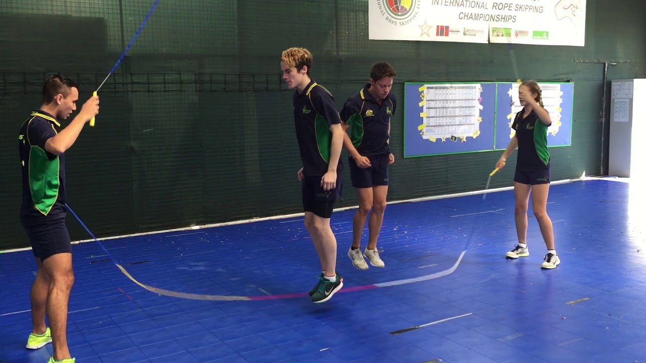 Pushup over Splits with Jump Through - YouTube