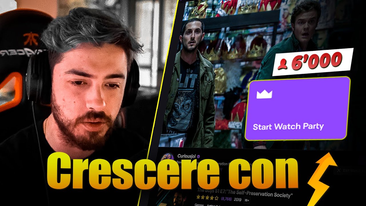 Come CRESCERE con gli WATCH PARTY di Twitch! | Twitch Masters - YouTube