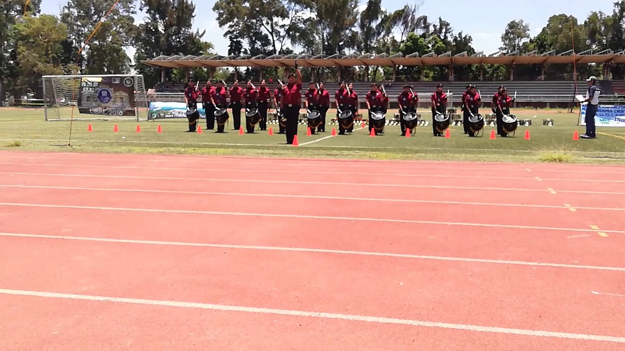 Banda de guerra Leones CBTIS 164 Calderón 2018 - YouTube