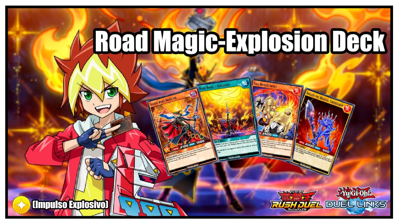 ROAD MAGIC-EXPLOSION DECK! Yu-Gi-Oh! Duel Links - YouTube