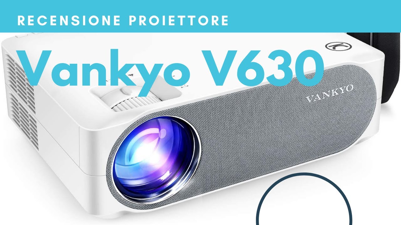 Recensione videoproiettore - Vankyo v630 - 6500 Lumen - YouTube