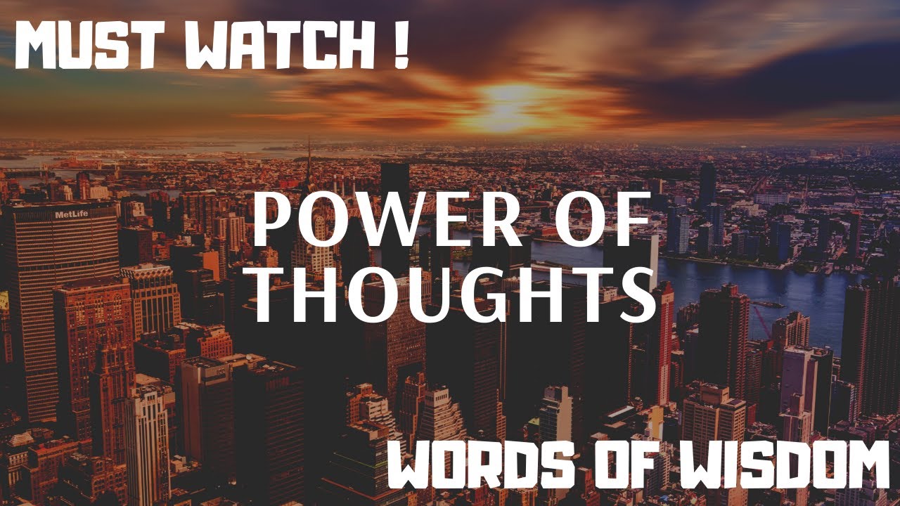 MOTIVATIONAL QUOTES | MUST WATCH | Power of Thoughts | Propel Sense 001 ...