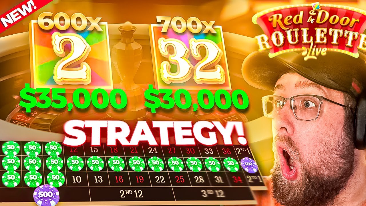 THE BEST STRATEGY ON NEW CRAZY TIME GAME SHOW! “RED DOOR ROULETTE ...