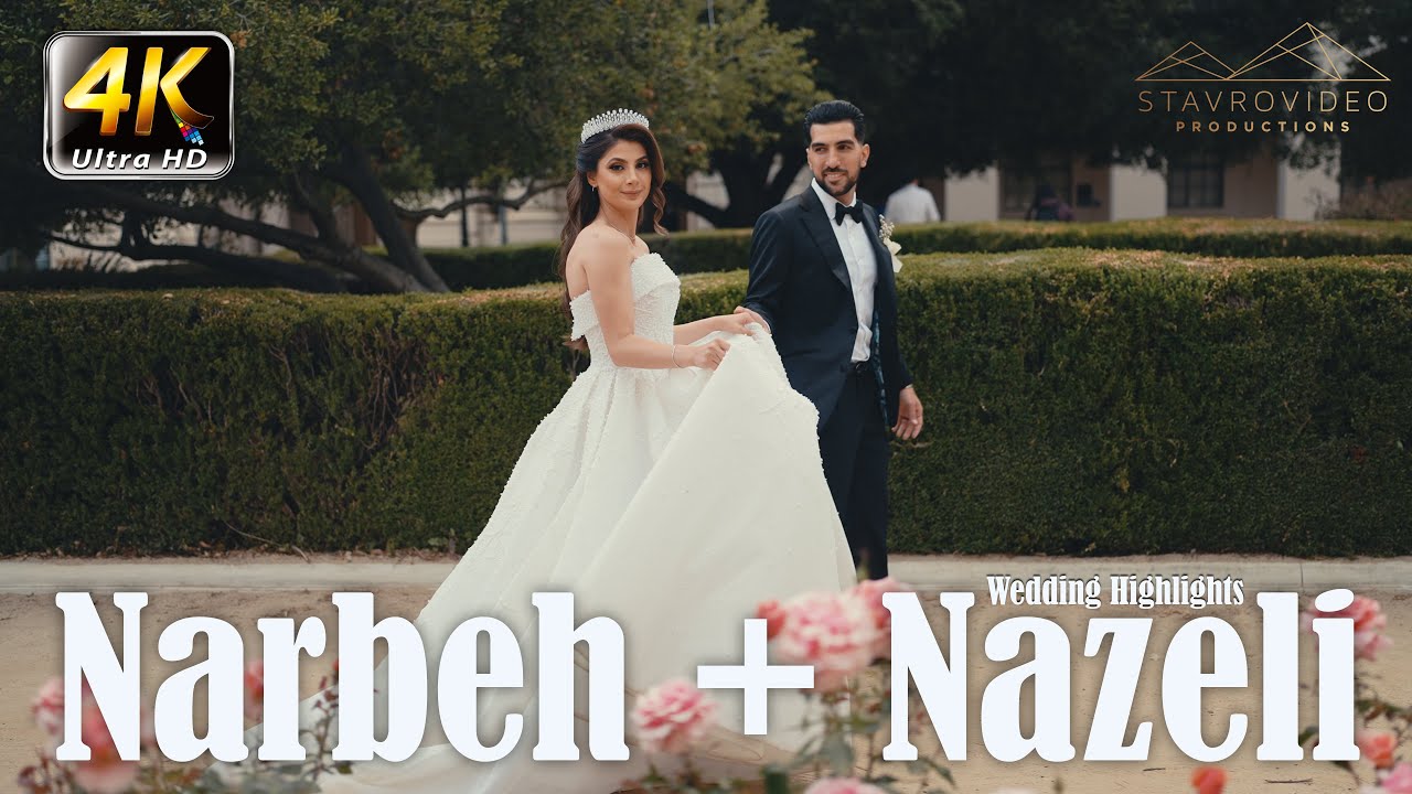 Narbeh + Nazeli's Wedding 4K UHD Highlights at Avana hall st Marys ...
