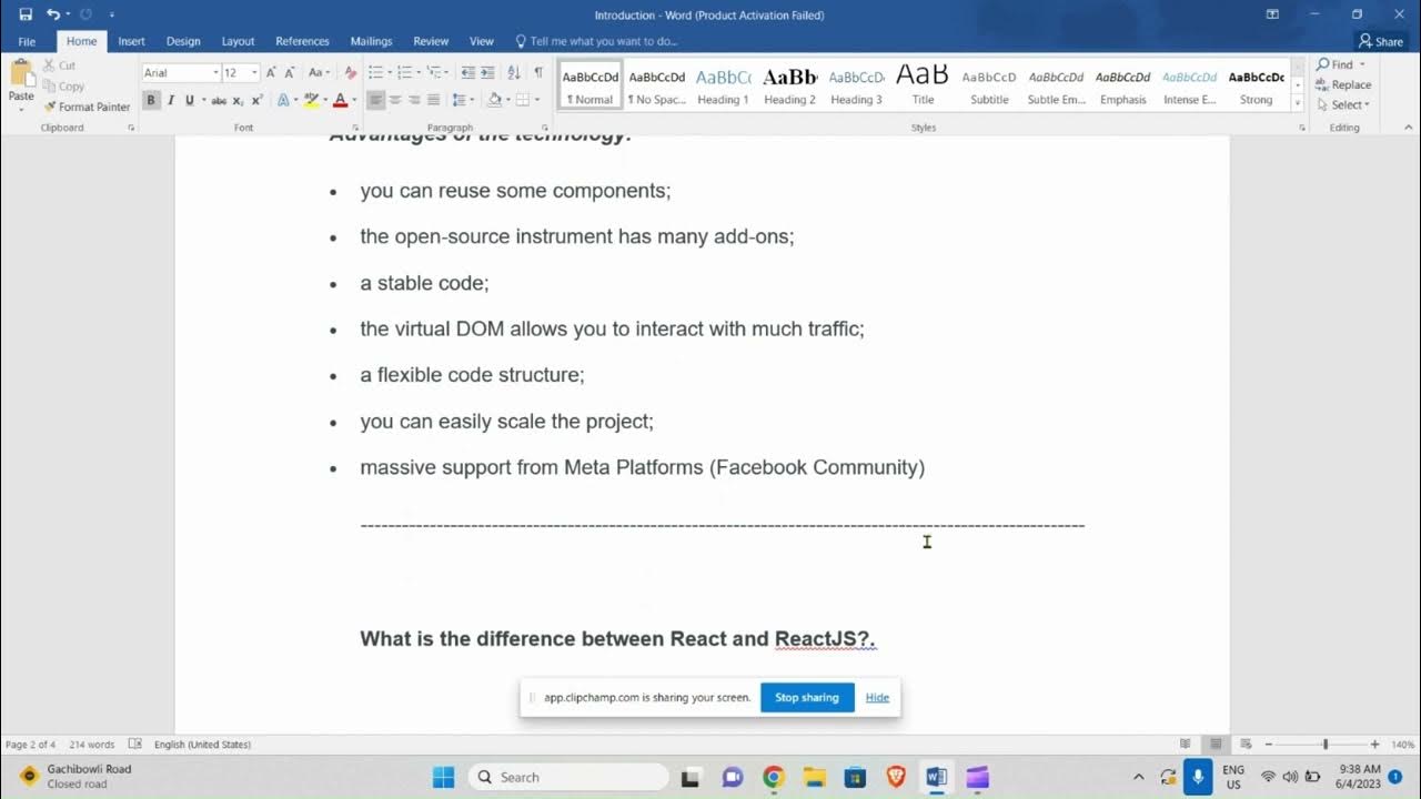 Introduction React What Is Reactjs Reactjs Basics Learn Reactjs Tutorial For Beginners