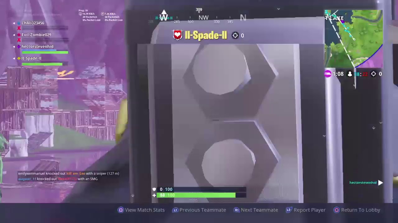 Playing fortnite with lI-Spade-lI and Hectorstevenhid - YouTube