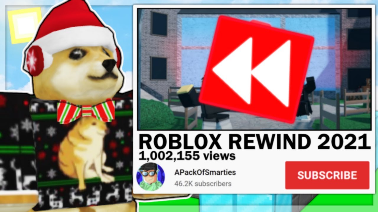 REACTING TO ROBLOX REWIND 2021.. - YouTube