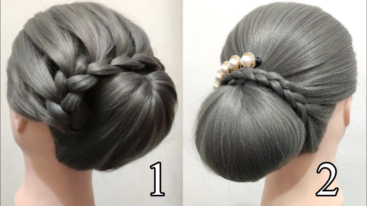 2 Tutorial Sanggul Simple untuk Pemula Berambut Pendek-Medium ke acara ...