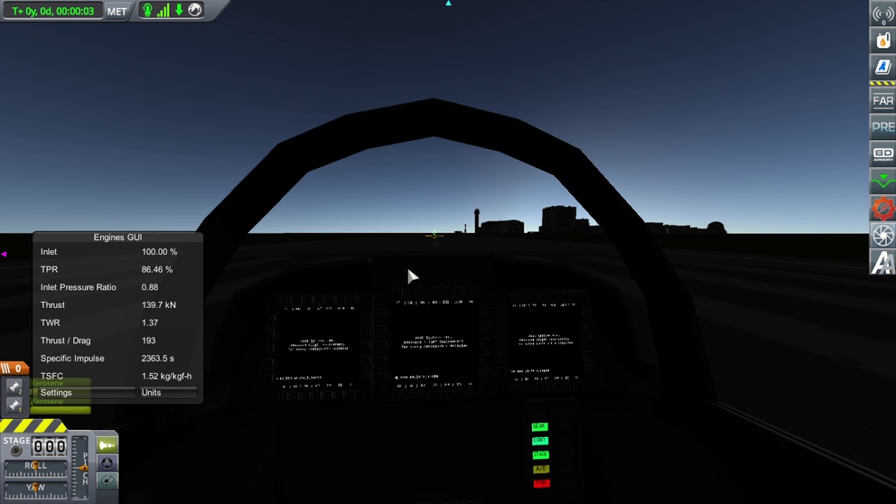 Kerbal Space Program: FAR F-18 Demo and intro to Fly By Wire - YouTube