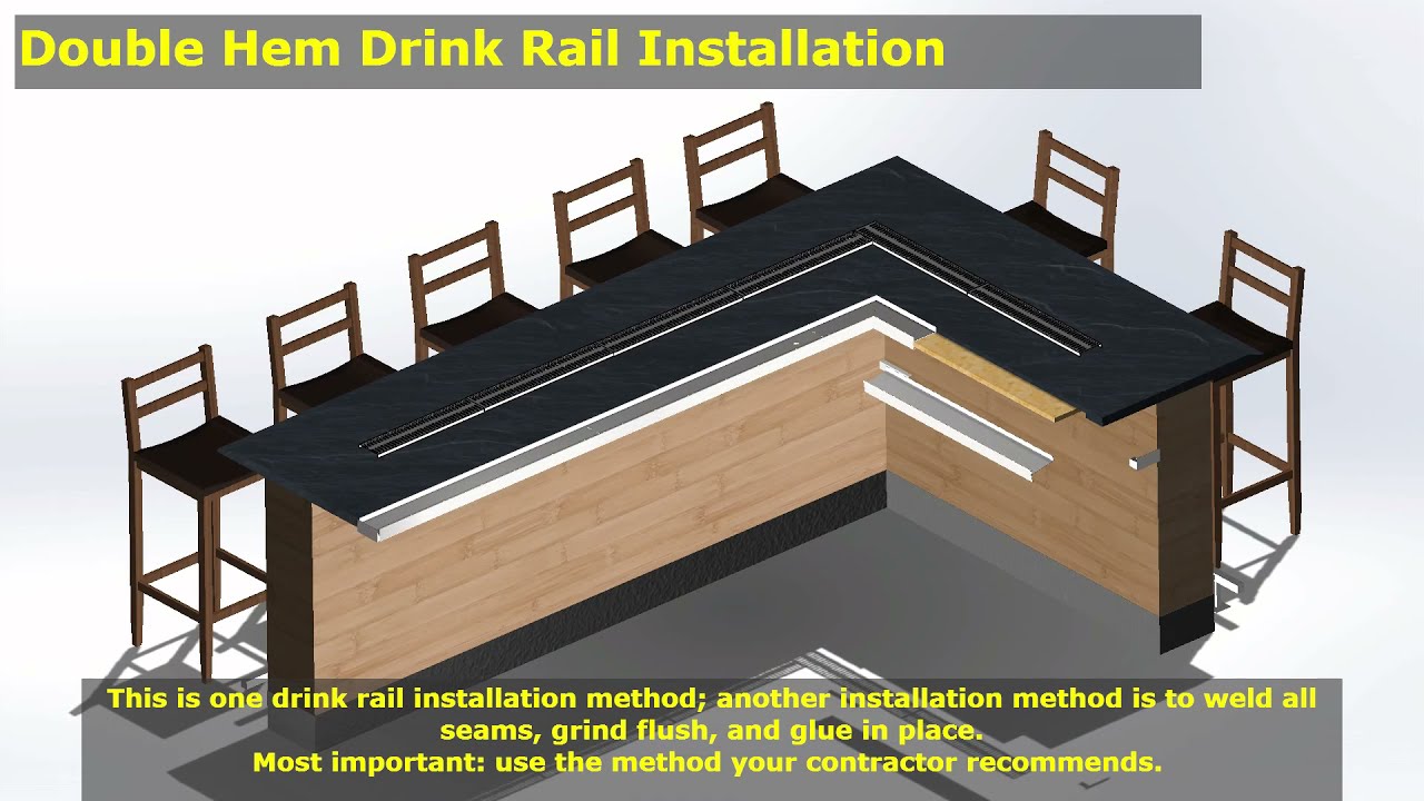 Double Hem Installation Method - YouTube