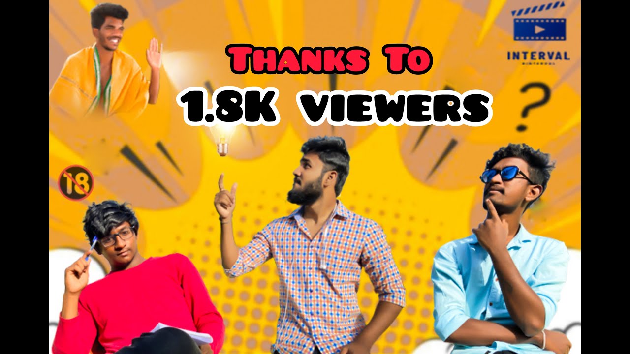 Channel Intro | YouTube Parithabangal | #Interval #1 || 18 + - YouTube