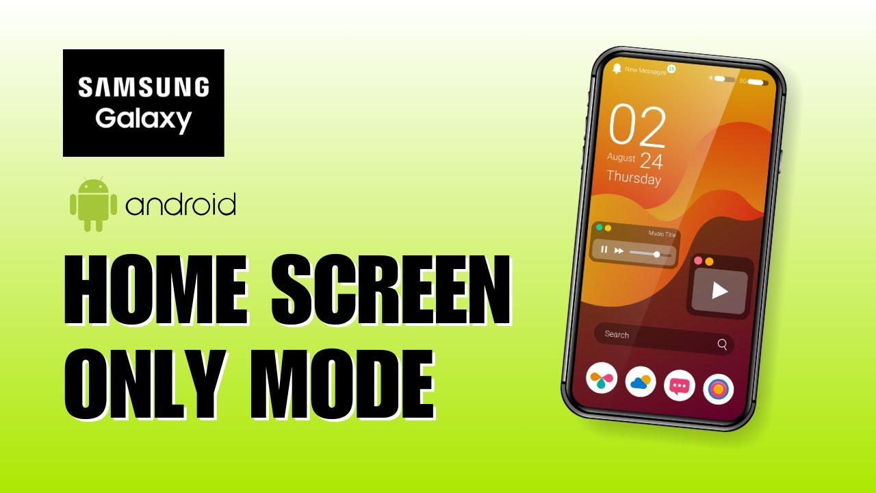 Personalize Your Home Screen! How to Set Home Screen Only Mode on ...