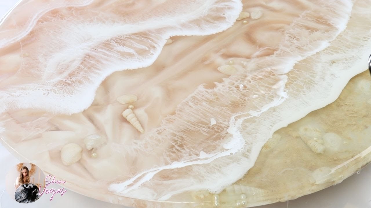 Resin Wave Table Top With A Twist - YouTube