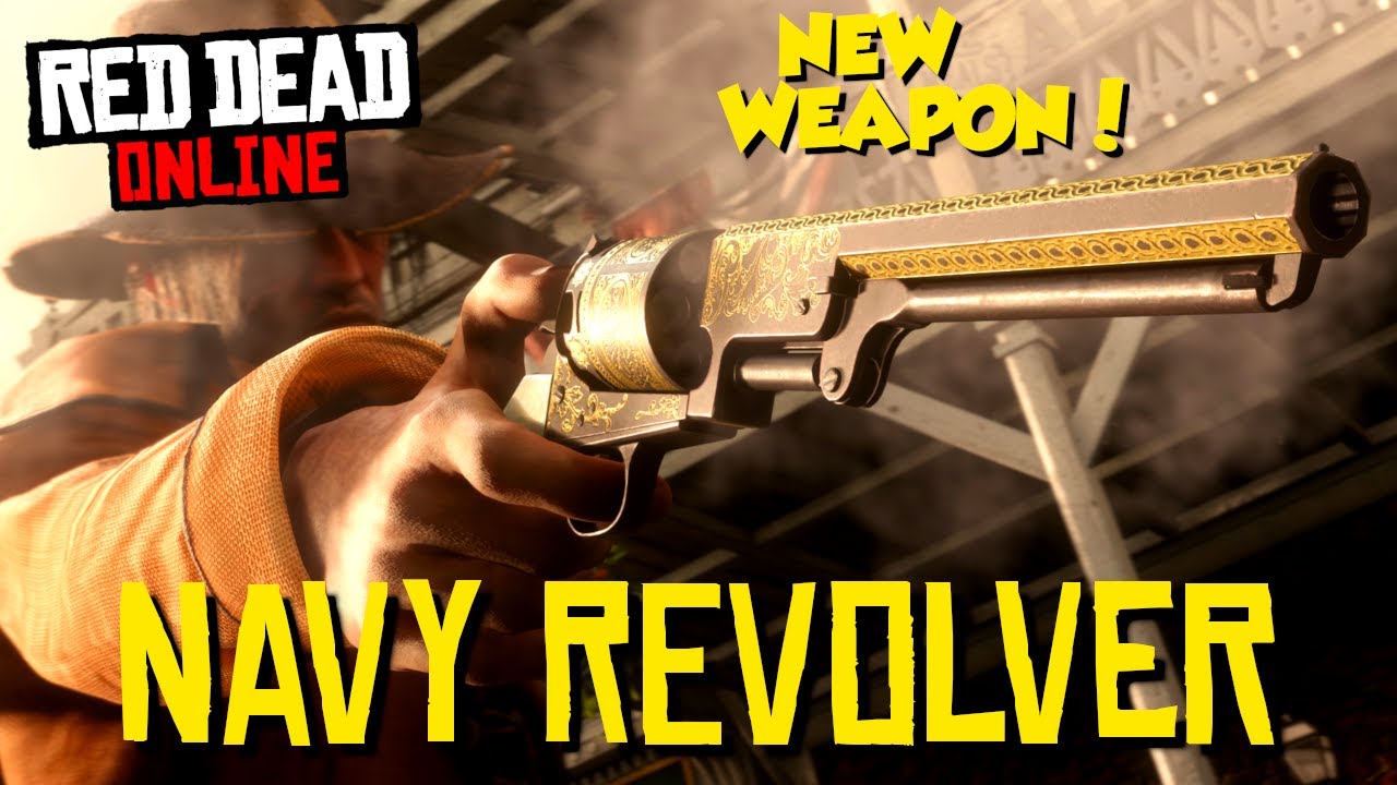 NAVY REVOLVER: Red Dead Online (Clint Eastwood's Revolver) *New Weapon ...