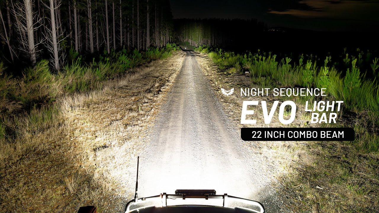 Driving Sequence | EVO Light Bar 22 Inch LED Driving Light (Combo ...