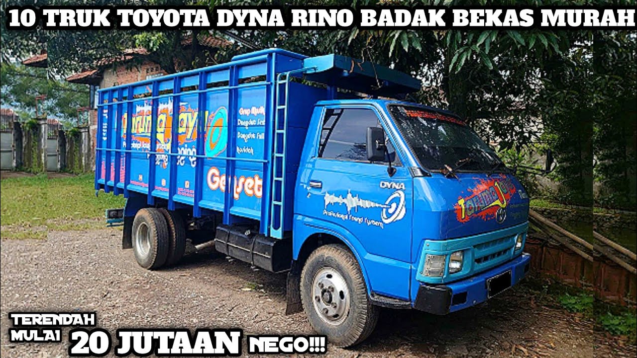 HARGA TRUK TOYOTA DYNA RINO BADAK BEKAS || MULAI 20 JUTAAN || UPDATE ...