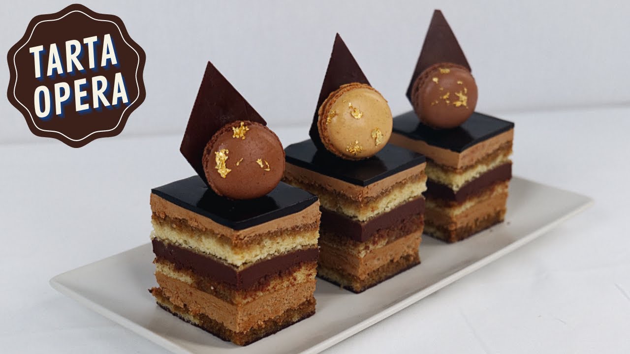 TARTA OPERA 🍫⭐️! TARTA CLASICA DE CAFÉ Y CHOCOLATE 🎥 LaDulcepedia - YouTube