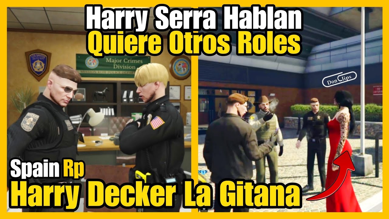 HARRY DAM y Serra HABLAN quiere Otros Roles, Dess Lo Explica, Harry ...