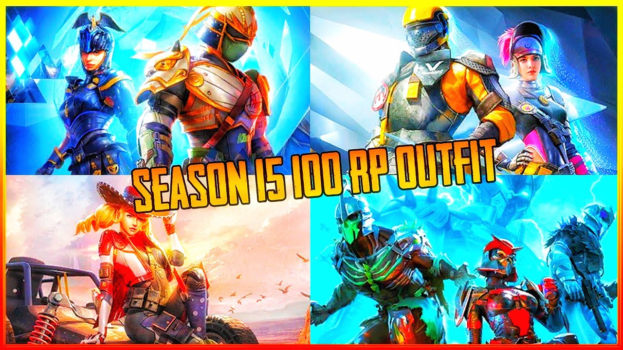 Season 15 100 RP Outfit, M416 Upgrade Skin, Akm Upgrade Skin And ...