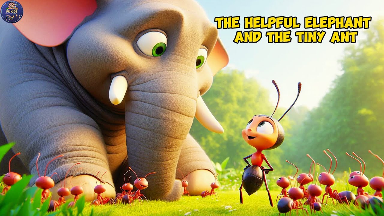 The Helpful Elephant and the Tiny Ant | Kindness Always Wins - YouTube