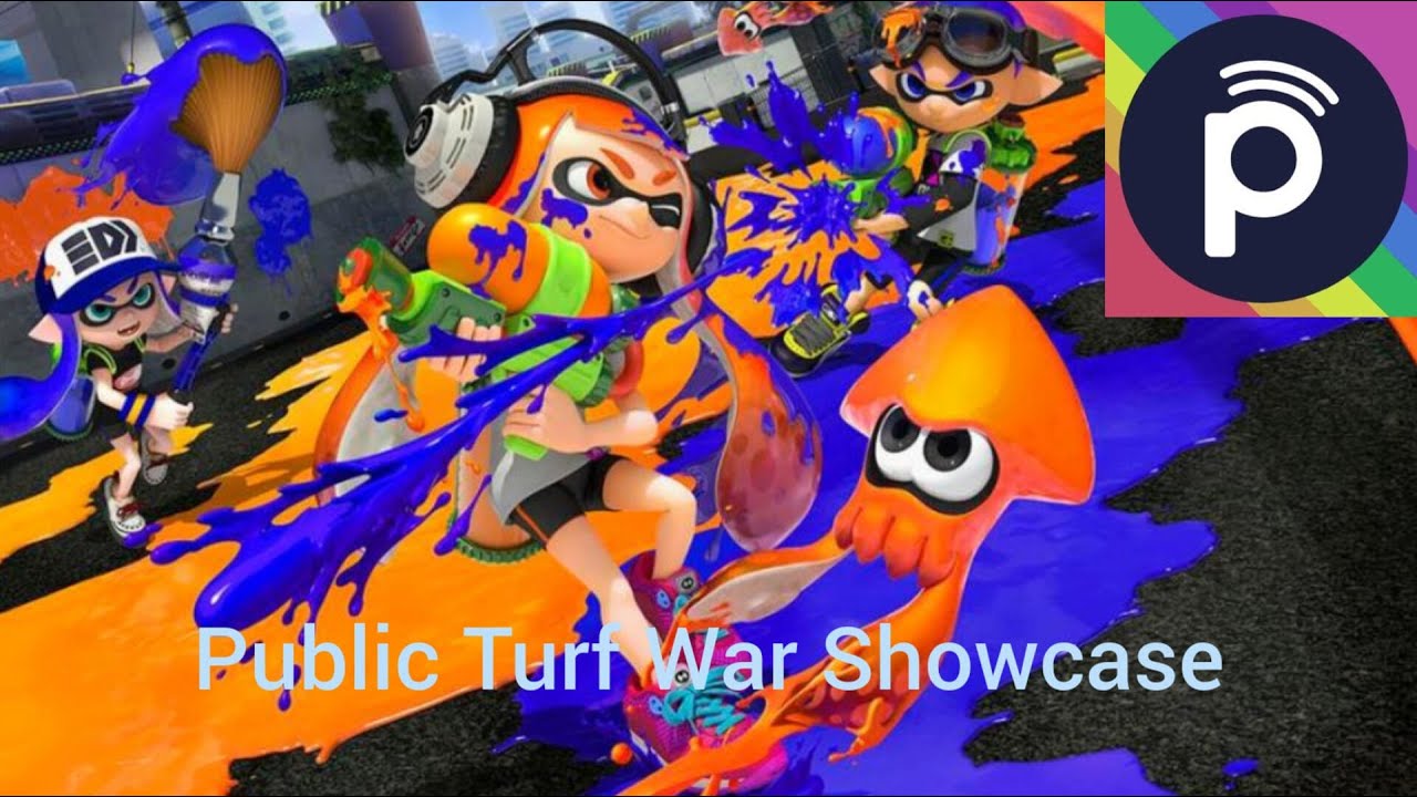 Pretendo Network showcase: Splatoon public turf war - YouTube