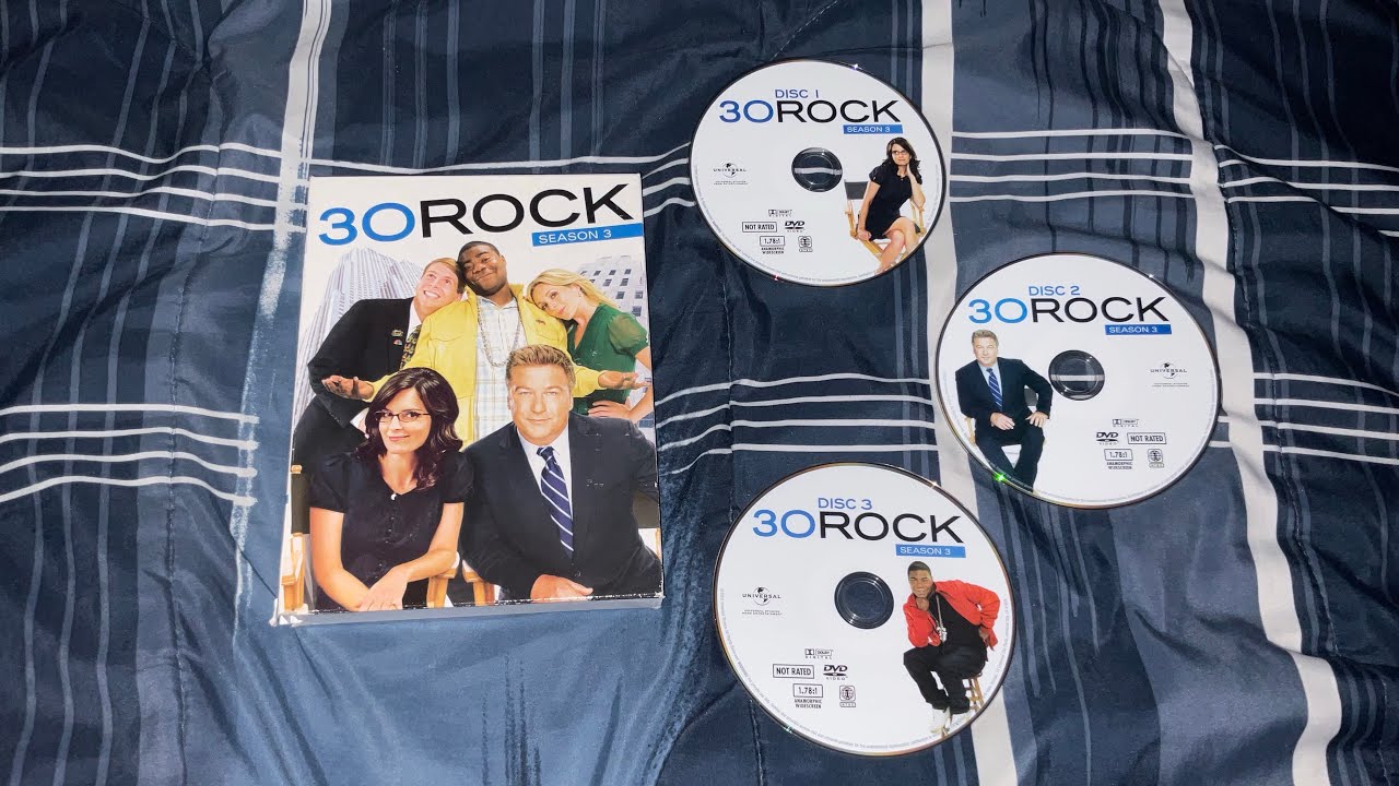 Opening to 30 Rock: Season 3 2009 DVD (All 3 Discs) - YouTube