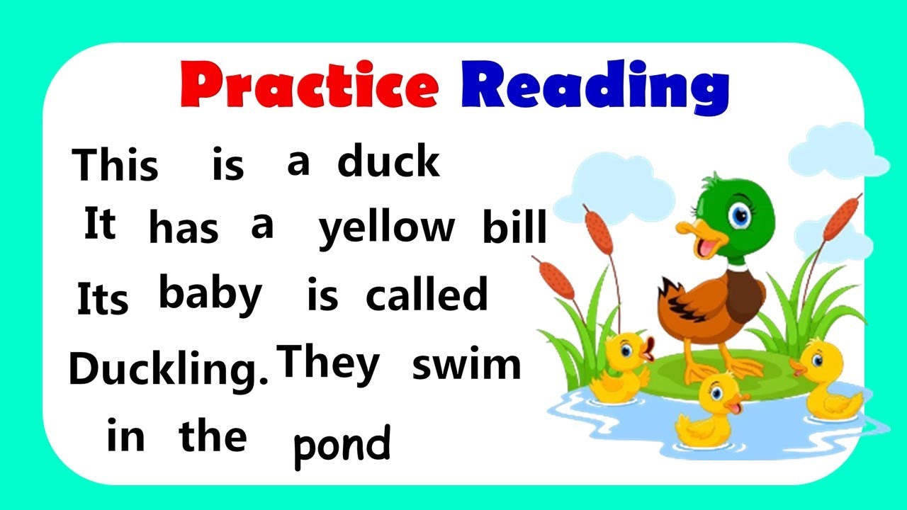 Practice Reading || Learn how to read || Reading Lesson for Grade 1 ...