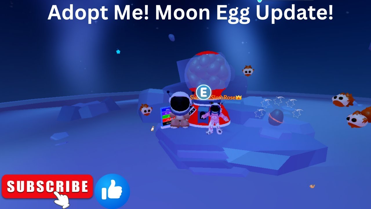 Adopt Me! Moon Egg Update! - YouTube
